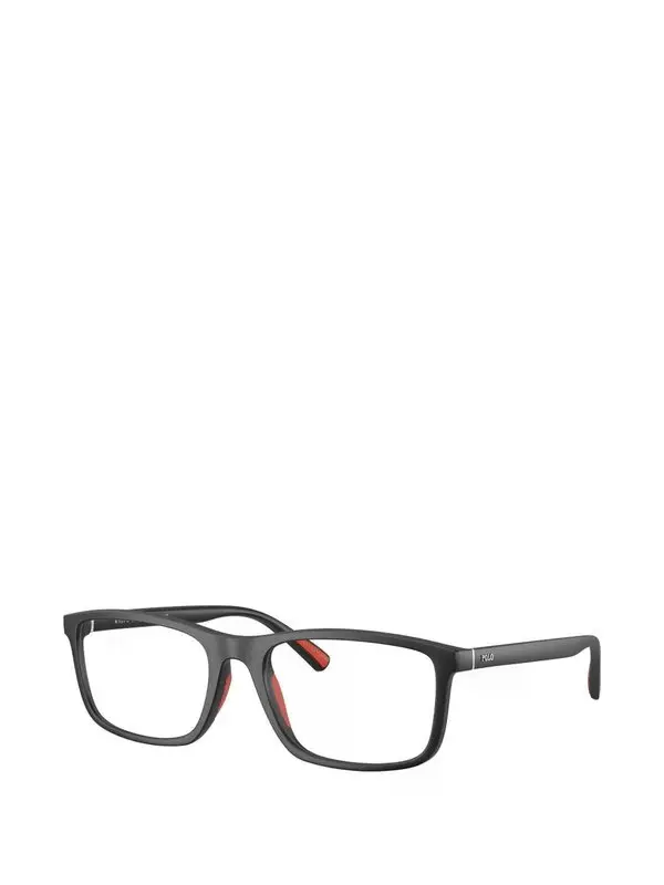 POLO RALPH LAUREN EYEWEAR Matte Rectangle Eyeglasses