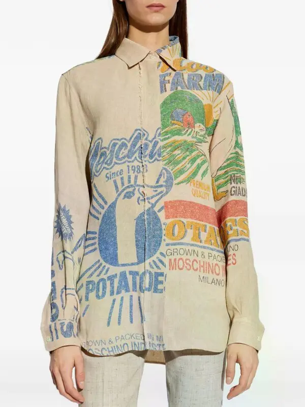Moschino Graphic-print Shirt