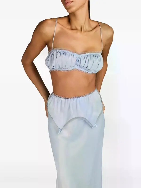 MARK-OFF Ania Bustier Top - Blue
