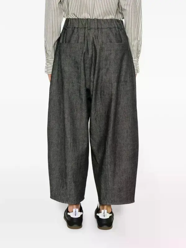 Soh Belt-loop Wide-leg Jeans