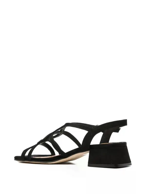 JULIE DEE Multi-strap Slingback Sandals