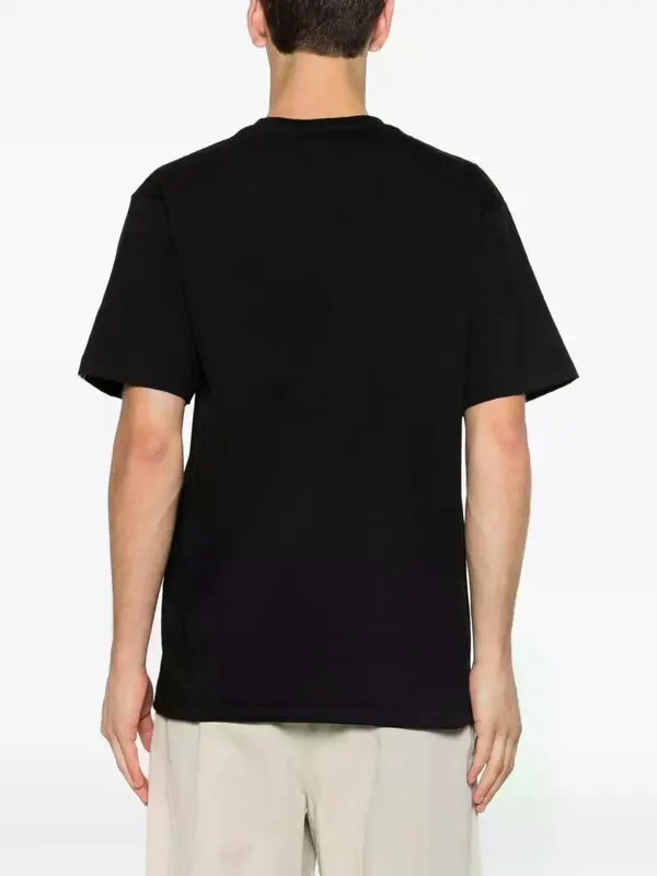 A BATHING APE Camouflage-print T-shirt - Black