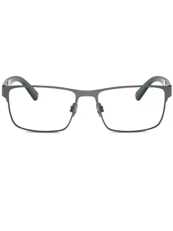 POLO RALPH LAUREN EYEWEAR Rectangle Frame Eyeglasses - Grey