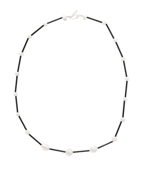 SOPHIE BUHAI Osiris Pearl And Glass Necklace - Black