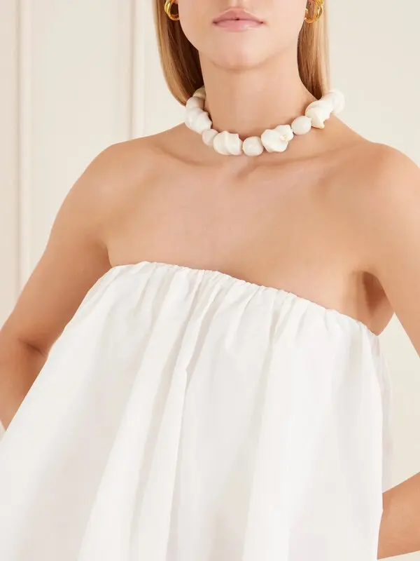 PATOU Faille Mini Dress
