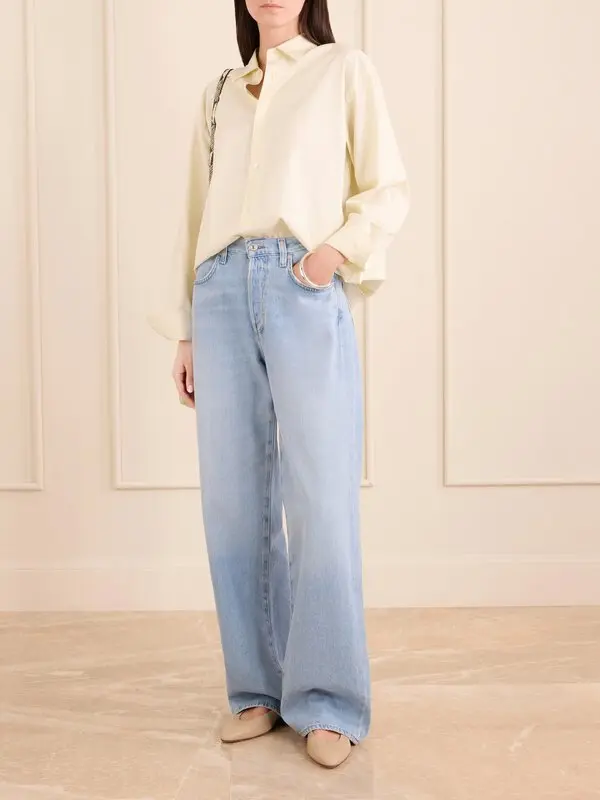 Citizens Of Humanity Annina Mid-rise Straight-leg Jeans - Blue