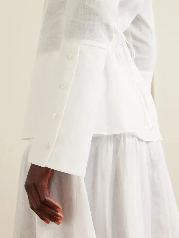 VIOLANTE NESSI Cayo Linen Shirt