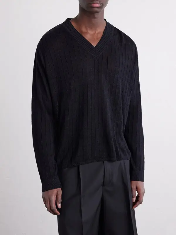 MFPEN Linen-blend Sweater