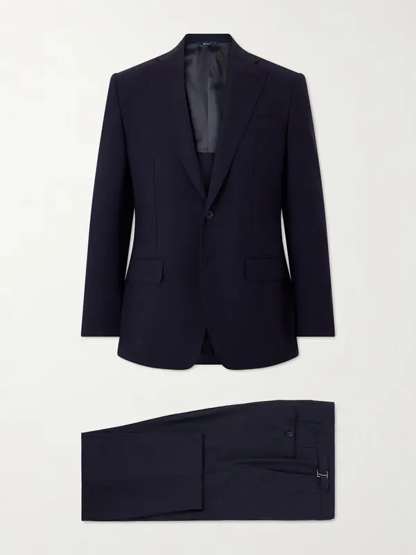 Thom Sweeney Wool Suit - Blue