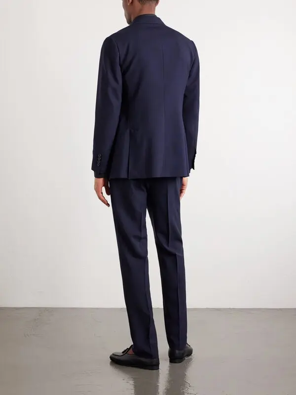 Thom Sweeney Wool Suit - Blue
