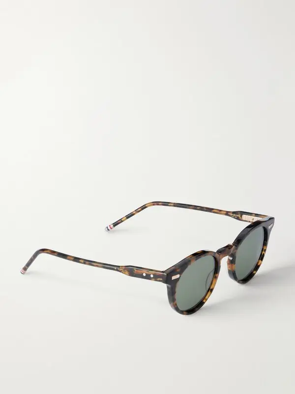 Thom Browne Round-frame Sunglasses - Brown