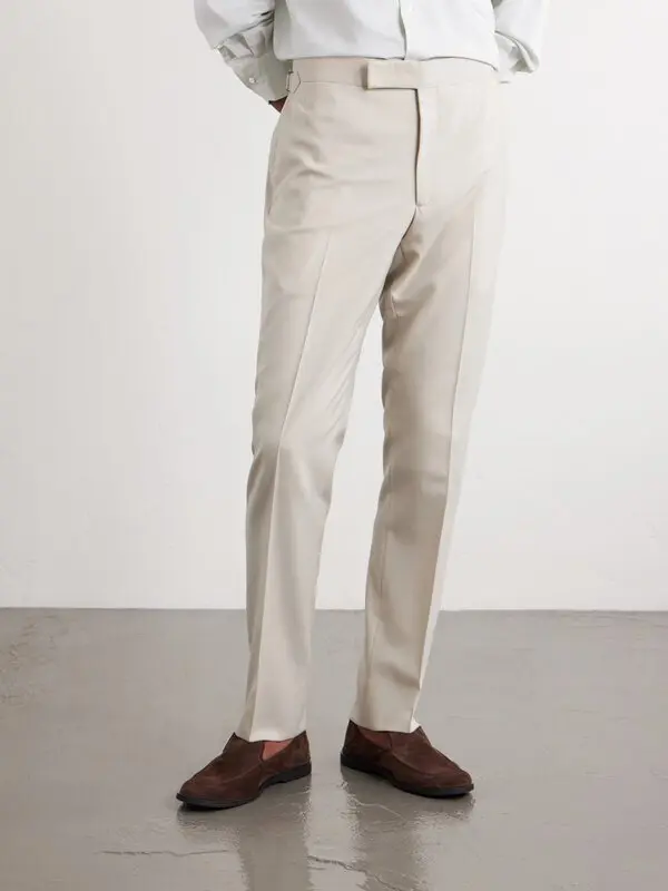 Thom Sweeney Wool Suit - Neutrals