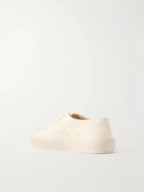 MORJAS Deck Canvas Sneakers - Neutrals