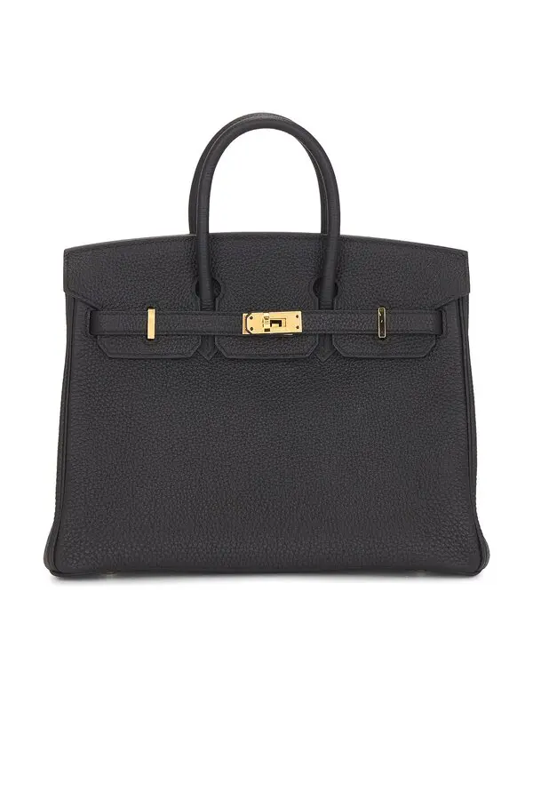 Hermès Togo Birkin 25 Handbag - Black