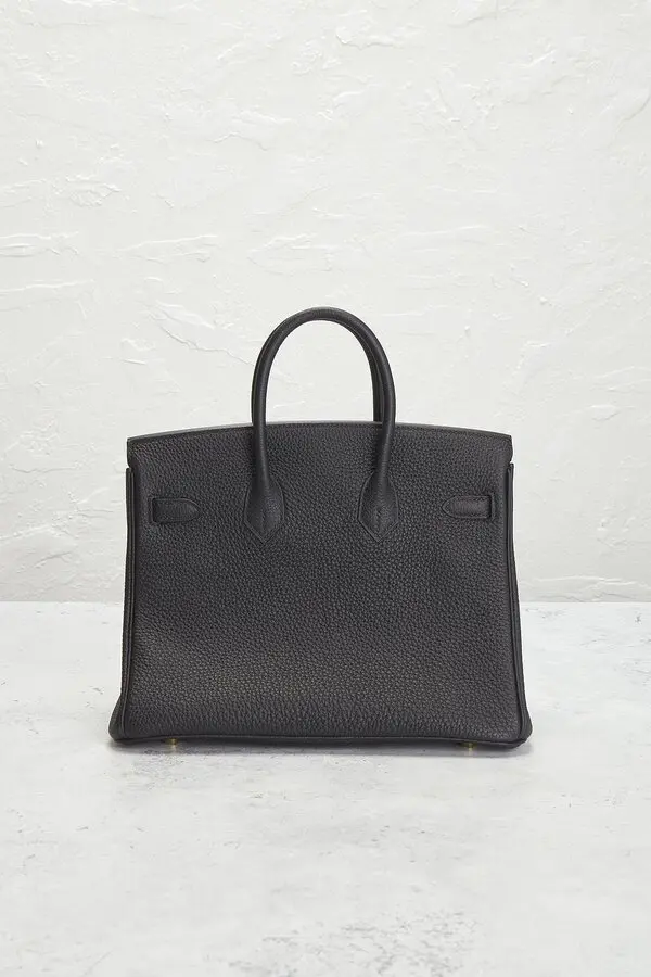Hermès Togo Birkin 25 Handbag - Black
