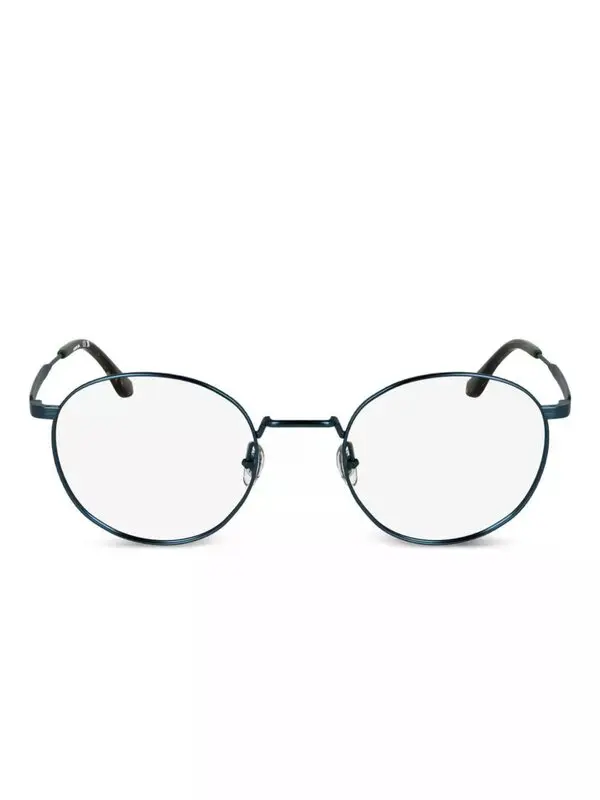 Lacoste Round-frame Glasses - Blue