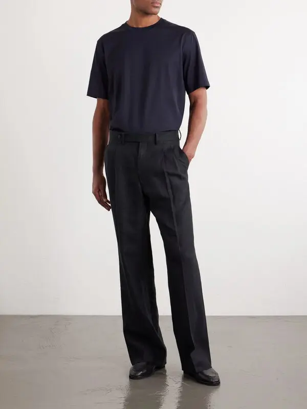 Zegna Cotton-jersey T-shirt - Black