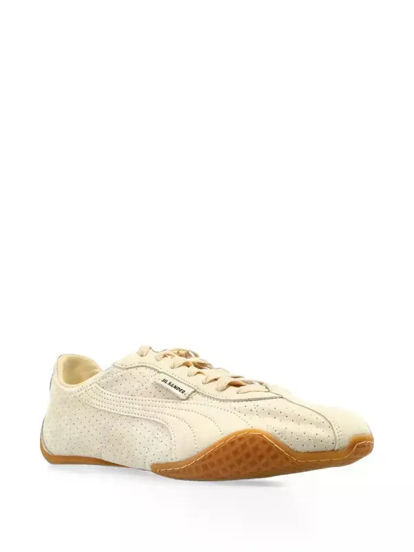 PUMA X Jil Sander Perforated Lace-up Sneakers