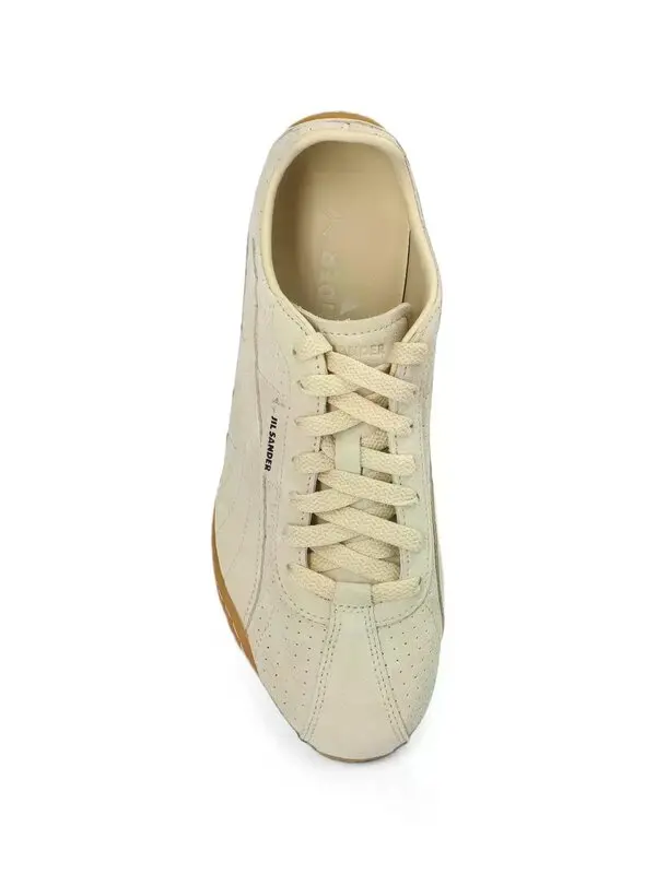 PUMA X Jil Sander Perforated Lace-up Sneakers