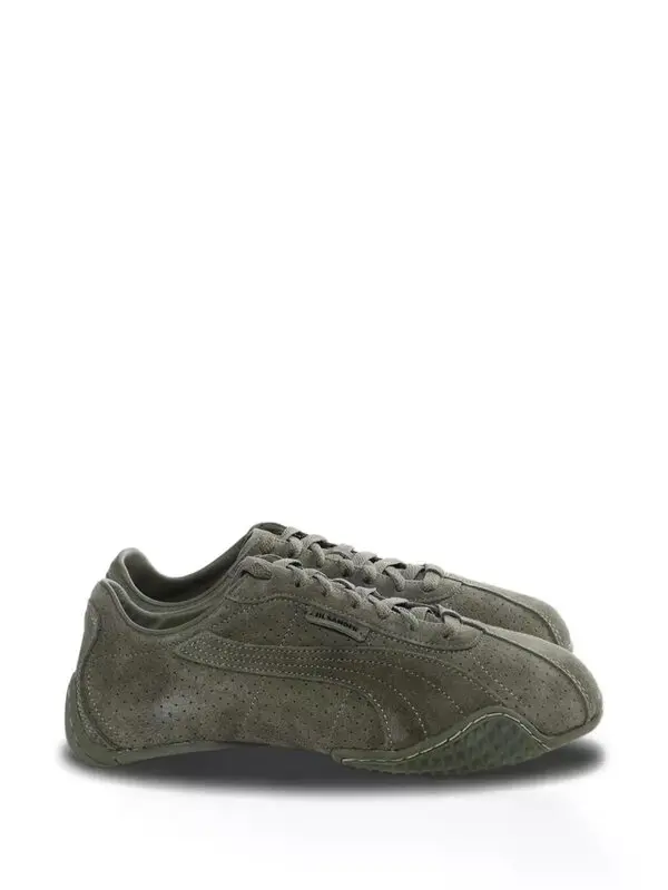 PUMA X Jil Sander Perforated Sneakers - Brown