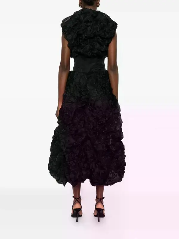 Viktor & Rolf Crinkle Maxi Dress