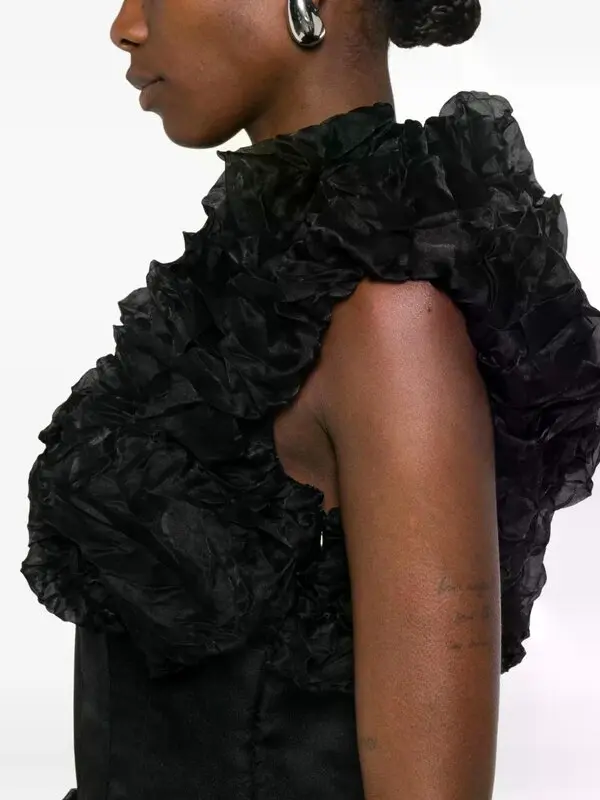 Viktor & Rolf Crinkle Maxi Dress