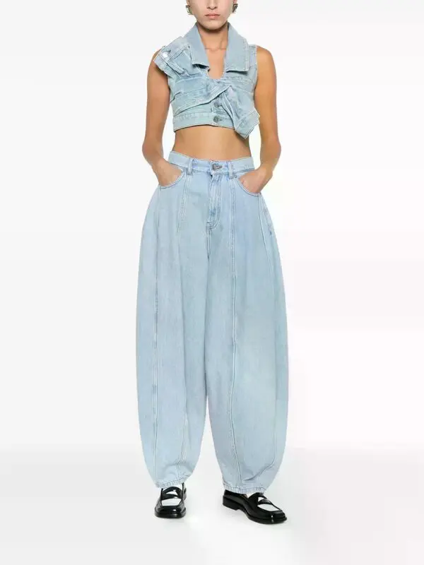 Viktor & Rolf Balloon-effect Jeans - Blue