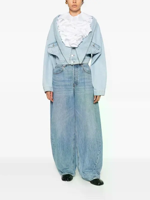 Viktor & Rolf Collared Denim Trucker Jacket