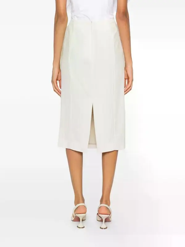 Viktor & Rolf Ruffled Detail Skirt - Neutrals