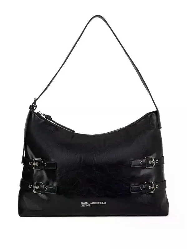 Karl Lagerfeld Buckle Detail Shoulder Bag