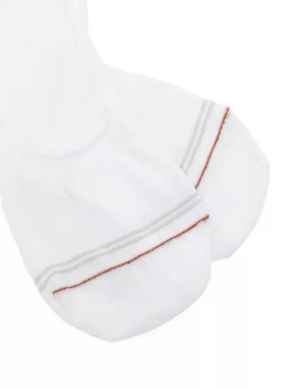 Zegna Invisible Socks - White