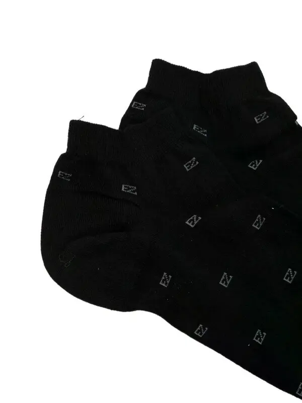 Zegna Ez Ankle Socks - Black