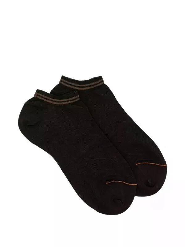 Zegna Ankle Socks - Black
