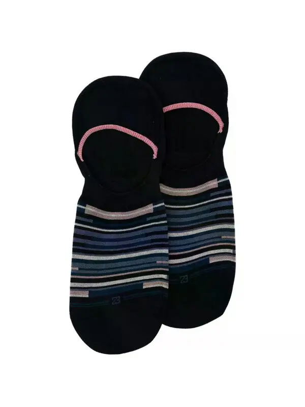 Zegna Skyline Invisible Socks - Black