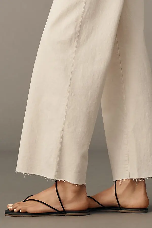 LE JEAN Petite Column Jeans - Bone
