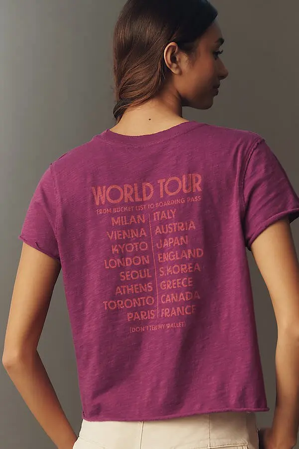 Maeve Caitlin Cotton Boxy T-shirt