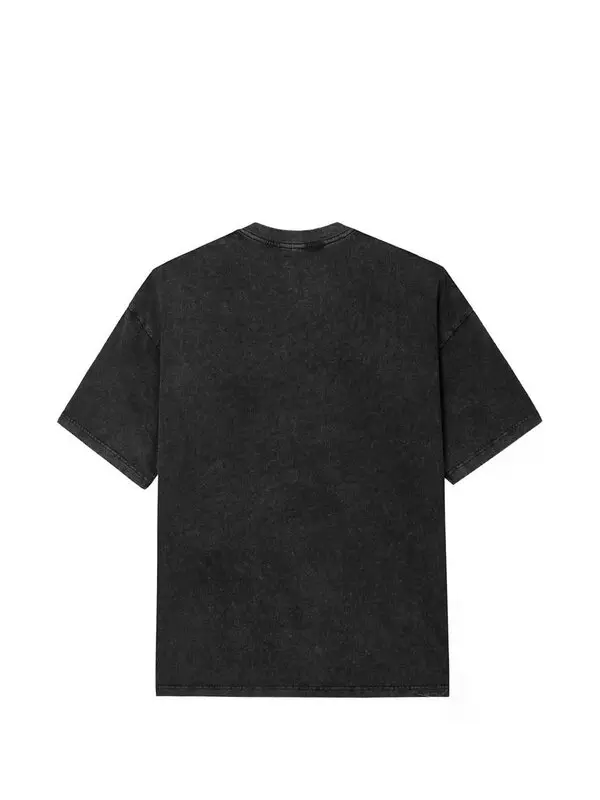 Izzue Slogan-print T-shirt - Black