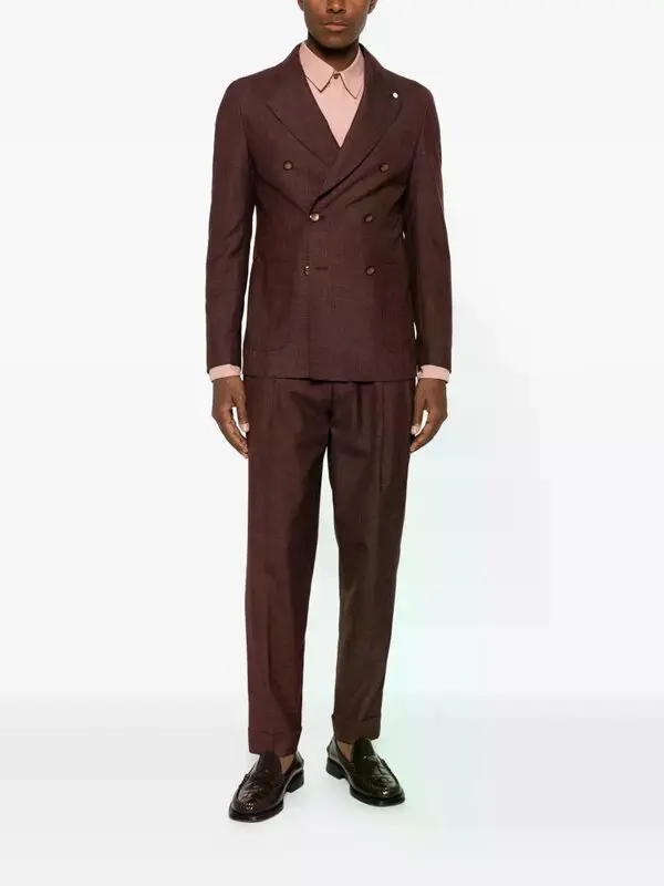 LUIGI BIANCHI MANTOVA Double-breasted Suit