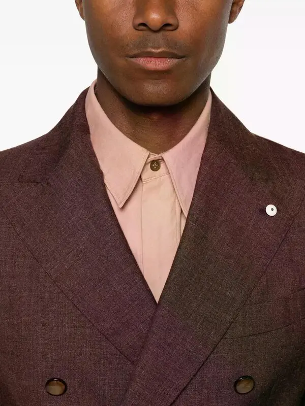 LUIGI BIANCHI MANTOVA Double-breasted Suit