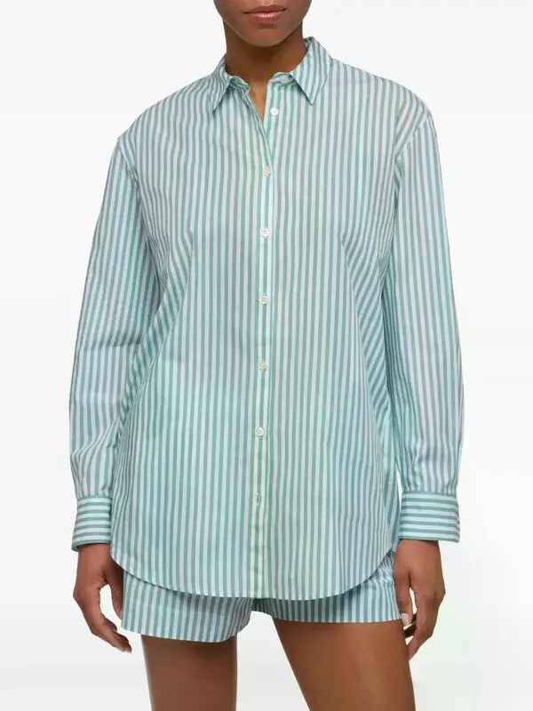 MC2 SAINT BARTH Brigitte Toile De Shirt - White