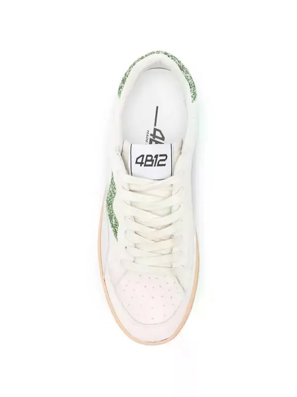4B12 Play New Glitter-embellished Sneakers