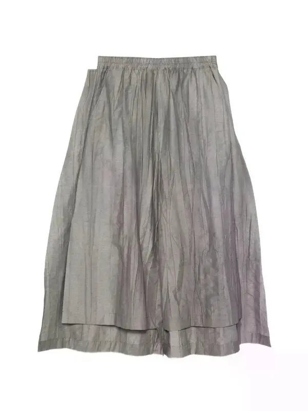 Soh Layered Palazzo Pants - Grey