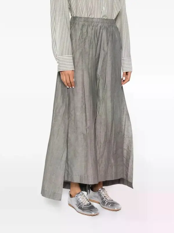Soh Layered Palazzo Pants - Grey