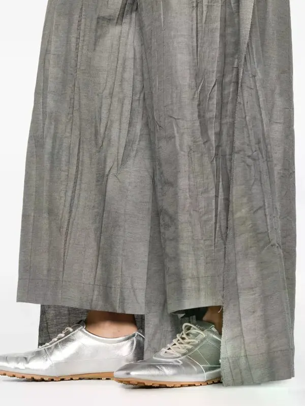 Soh Layered Palazzo Pants - Grey