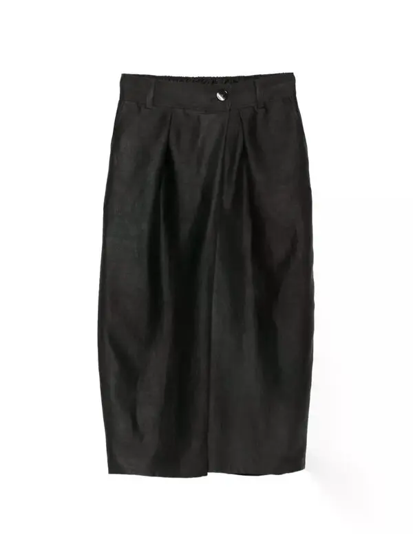 Soh Pleated Silk Trousers