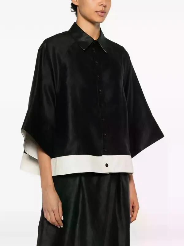Soh Contrast-hem Shirt