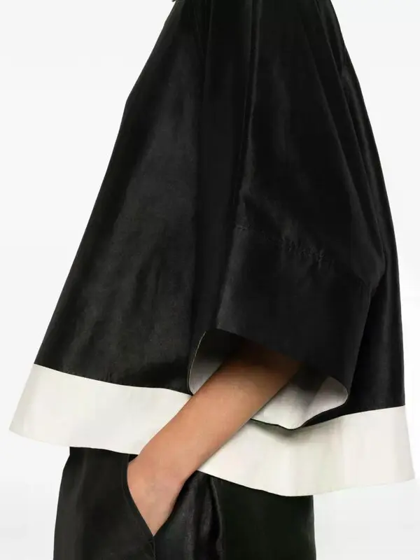 Soh Contrast-hem Shirt