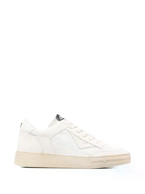 4B12 Kyle Panelled Sneakers - White