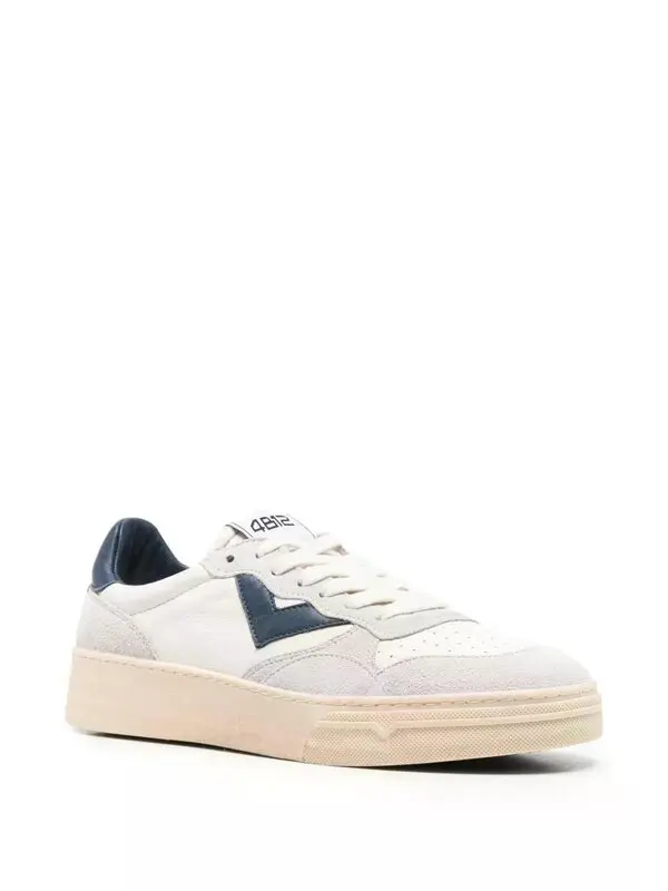 4B12 Panelled Sneakers - White