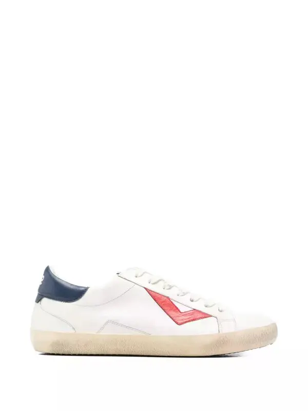 4B12 Suprime Leather Sneakers - White